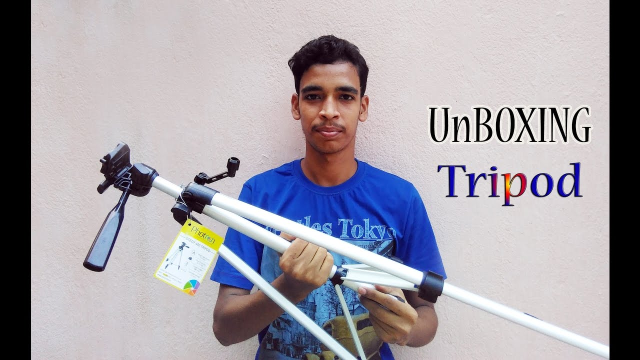 "Unboxing & Review" Photron Stedy 400 Most Cheap Tripod [Hindi] - Creative Bijoy - YouTube
