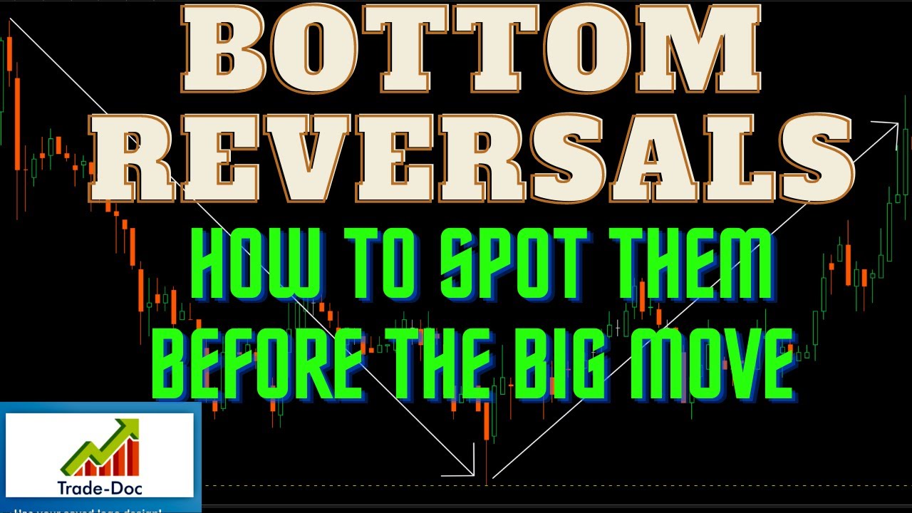 How to Spot Bottom Reversals Before the Big Move Up - YouTube