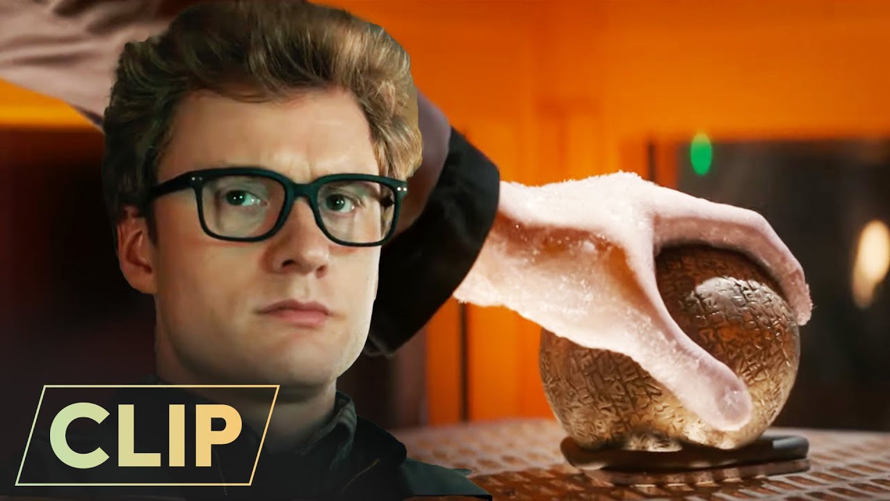 Ghostbusters: Frozen Empire (2024) | The Ancient Orb Attacks | Celeste ...