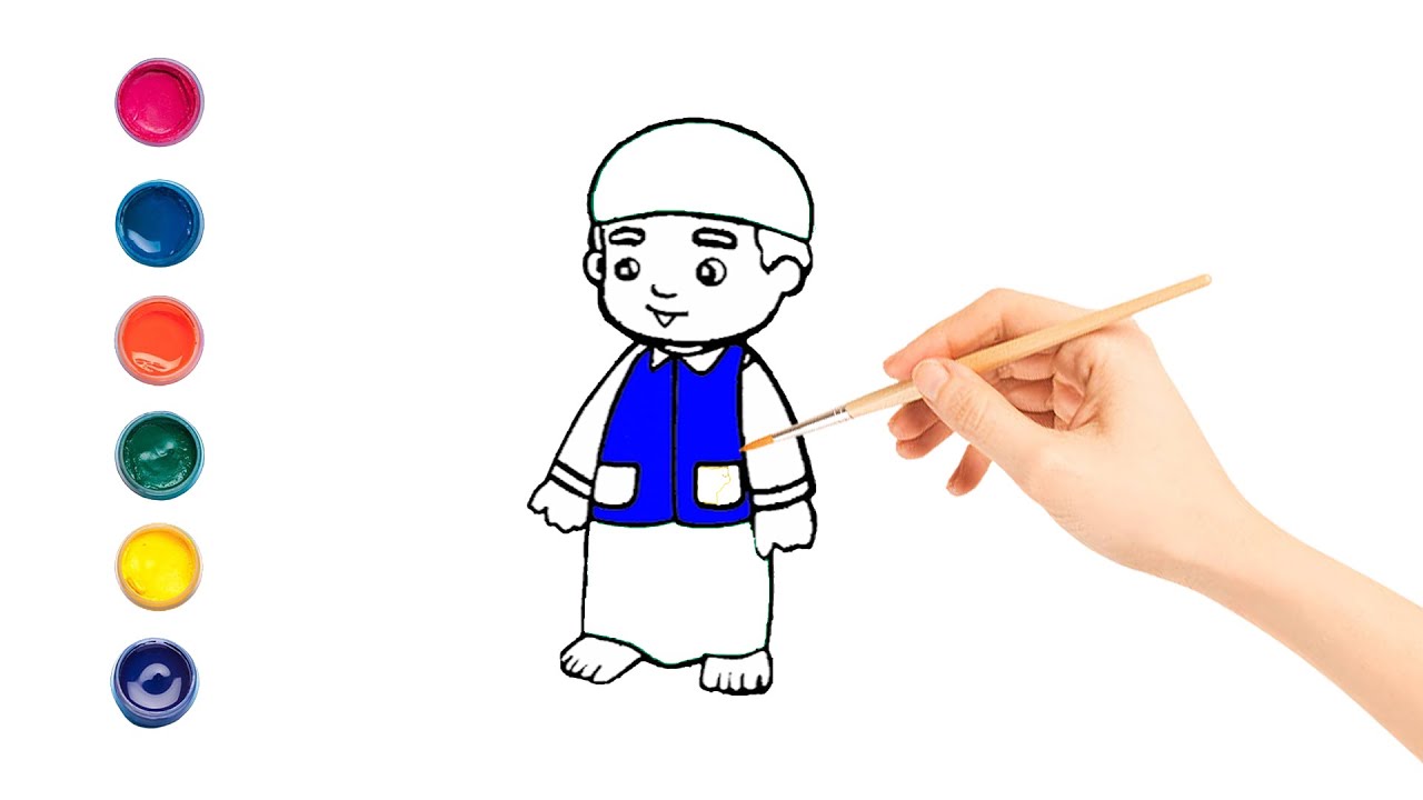 How To Color Boy Character - Tutorial: coloring a boy - Coloring ...