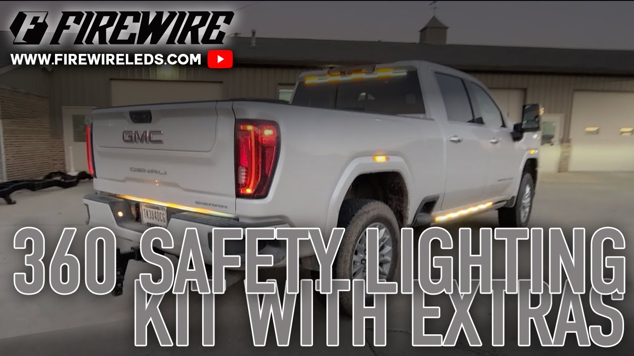 Firewire LEDs 360 Safety Lighting Kit with Extras - YouTube