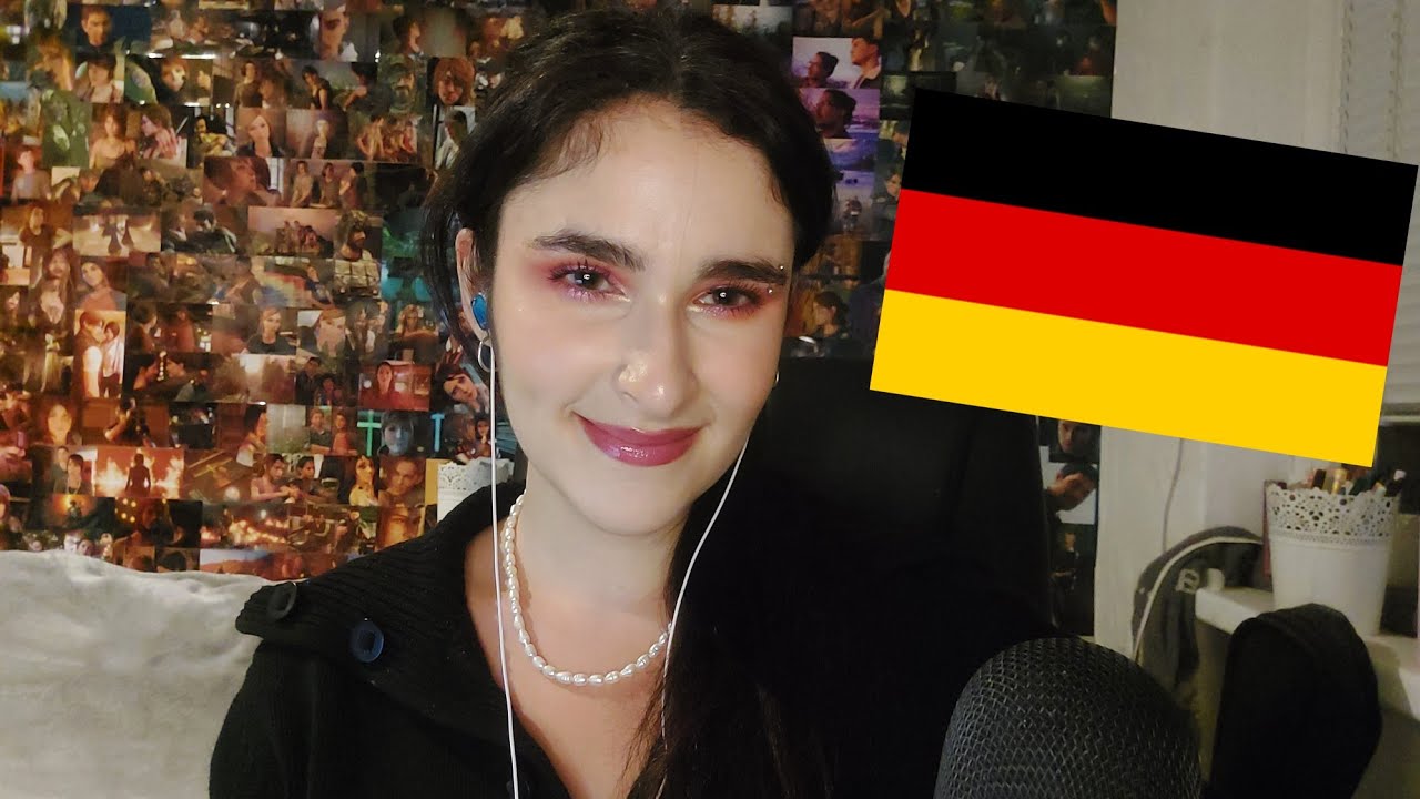 ASMR Teaching You Basic German 🇩🇪 (ich bringe dir grundkenntnisse in ...