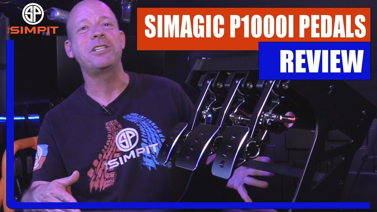 Simagic P1000i Pedal Review - YouTube