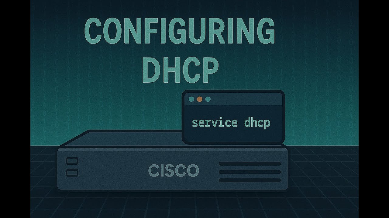 Configuring DHCP on Cisco Switch - YouTube