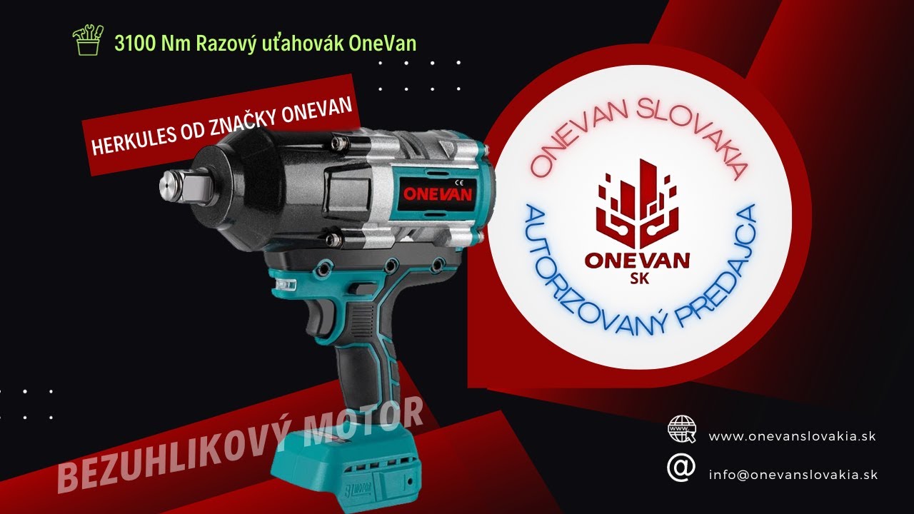 RAZOVÝ UŤAHOVÁK O NESKUTOČNEJ SILE 3100NM OD ONEVAN - YouTube