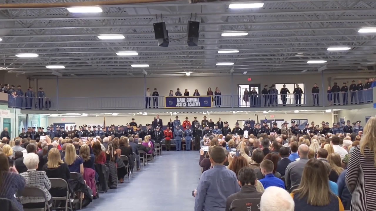 37th Basic Law Enforcement Training Program Graduation- Taking the Oath ...