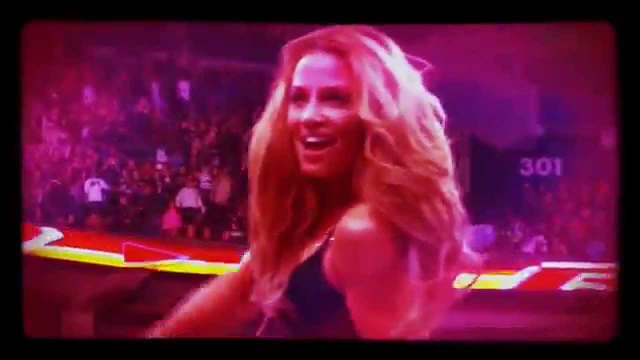 Trish stratus titantron Maxine theme - YouTube