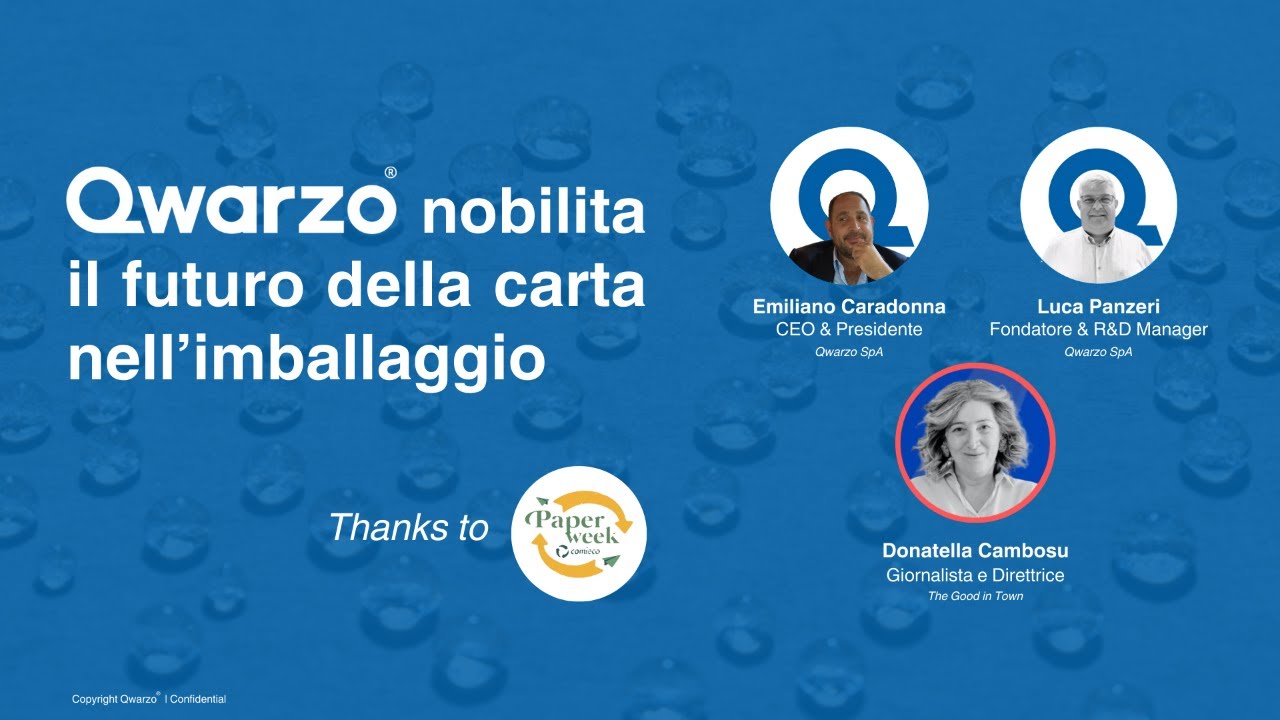 QWARZO nobilita il futuro della carta nell'imballaggio - 11 aprile ...