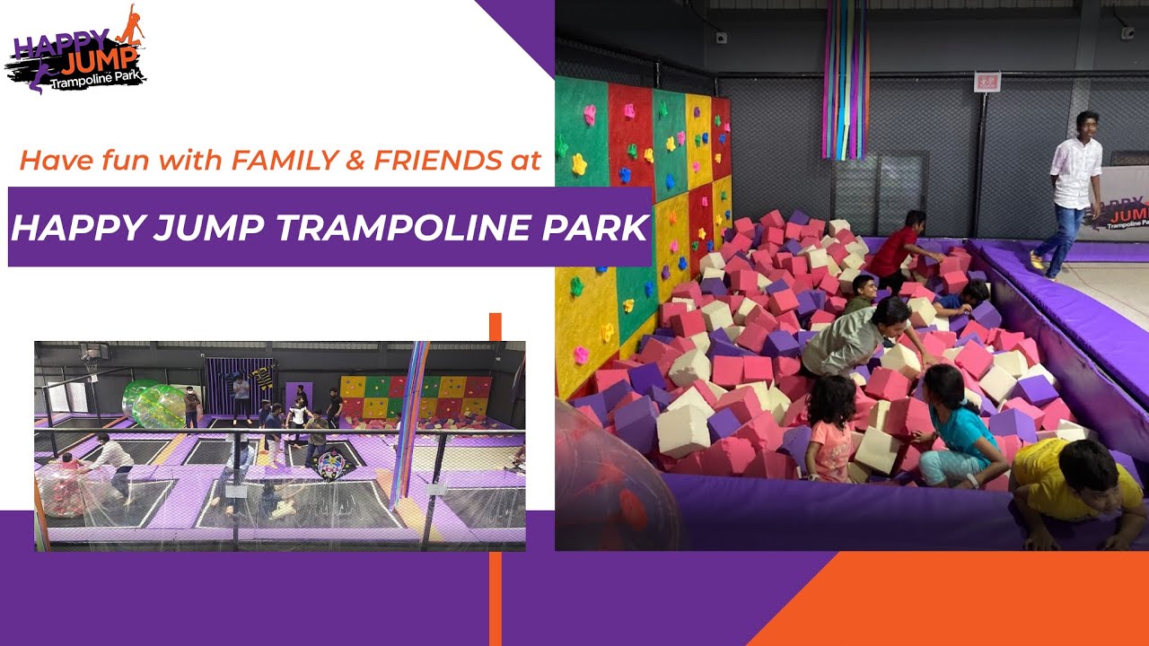 Fun begins at Happy Jump Trampoline Park, with a variety of games for ...