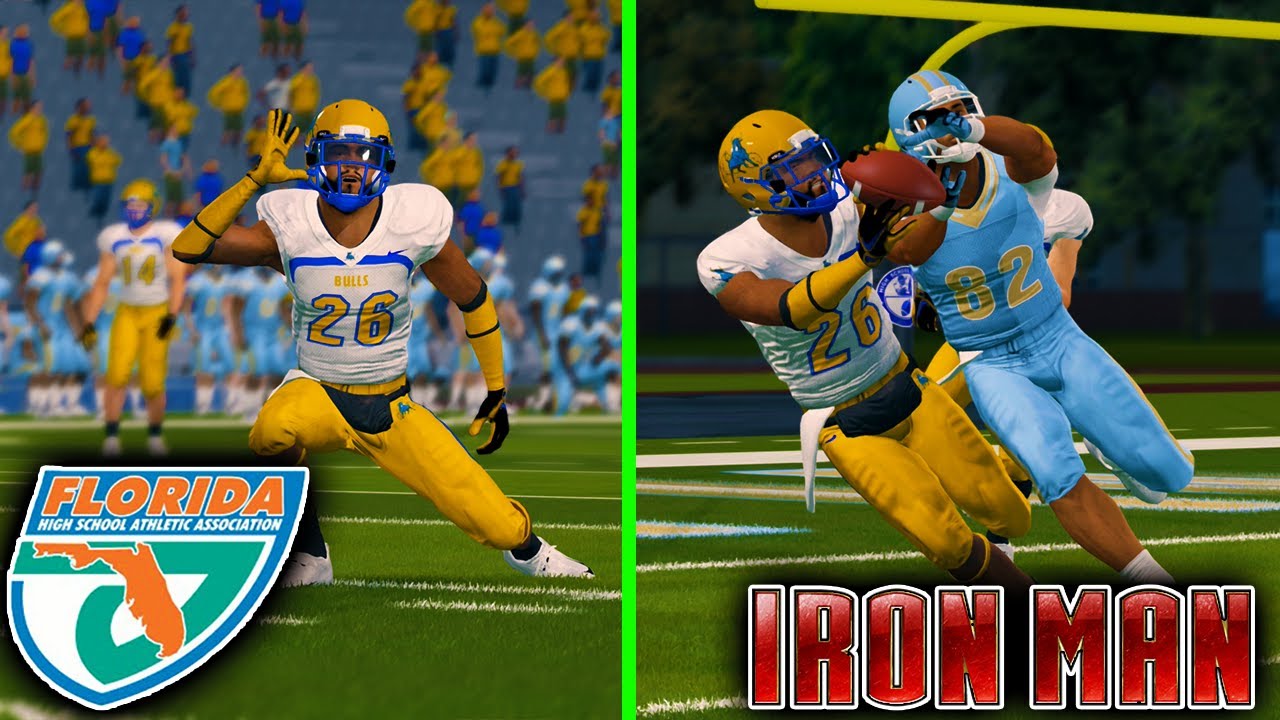 Iron Man: ONLY One Win From The State Championship Game! | NCAA 14 RTG ...