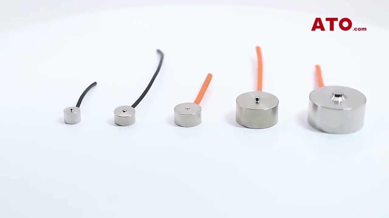 Small Button Load Cell - YouTube