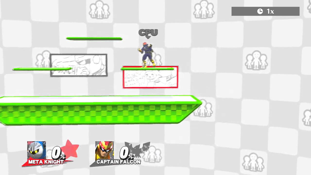 Who Can Pass Under the Miiverse Stage? (Super Smash Bros. for Wii U ...