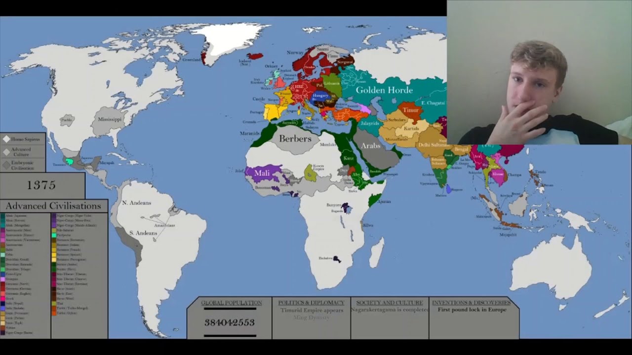 REACTING TO History of World Every Year - YouTube