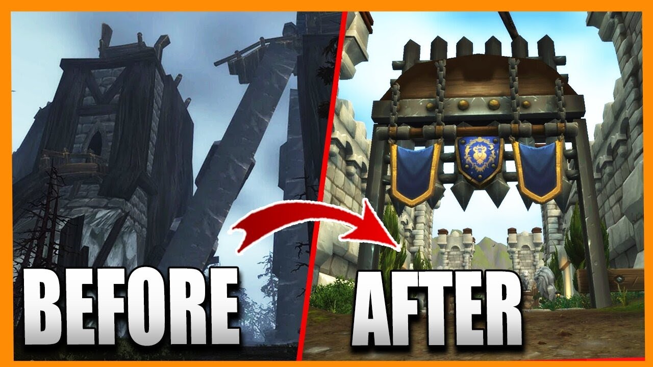 This Is What NEW GILNEAS Will Look Like?! - Alliance Restored - YouTube