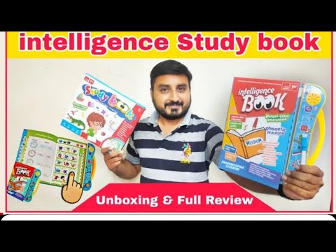 Intelligence Study Book for Kids | Unboxing and full Review # ...