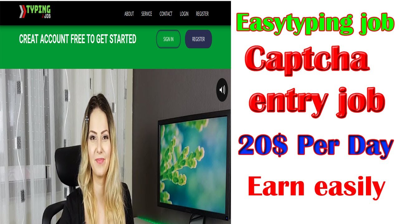 Easy typing job or Captcha club | Easy typing job website | Earn 20 ...