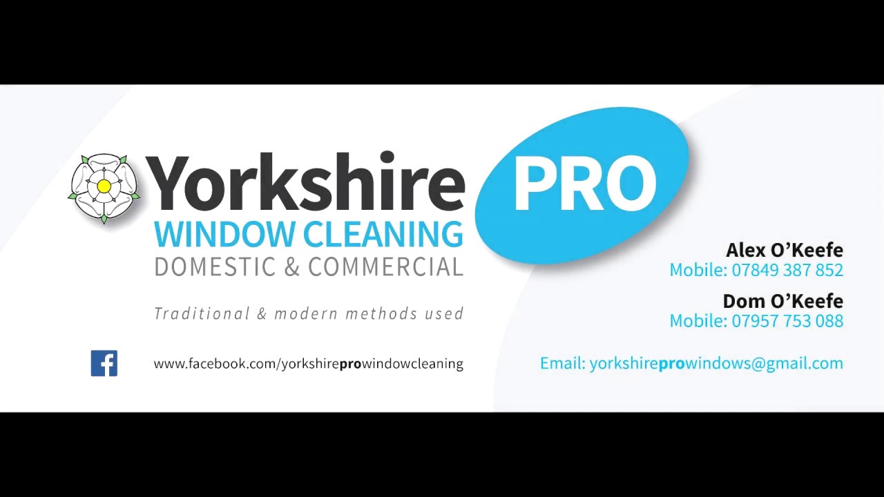 Yorkshire Pro Window Cleaning - YouTube