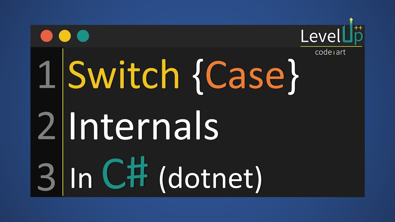 C# Switch Case Internals #1 - YouTube
