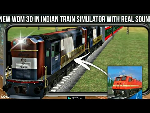 New WDM 3D Loco in ITS with real sound - YouTube