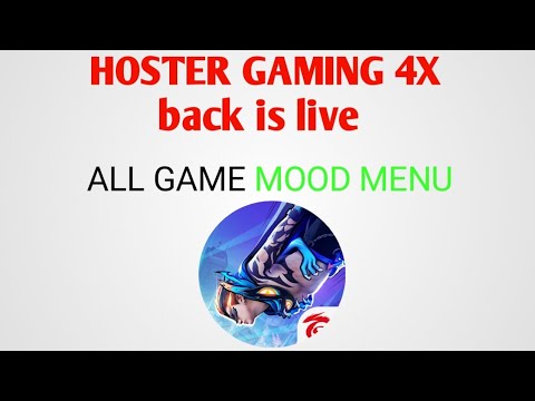 hoster gaming 4X is live! - YouTube