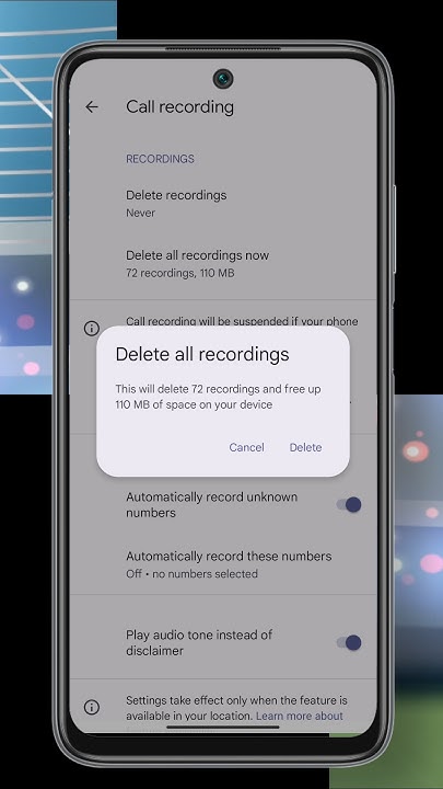 Call Recording Delete kaise kare | call recording | How to Delete Call Recording in Redmi # ...