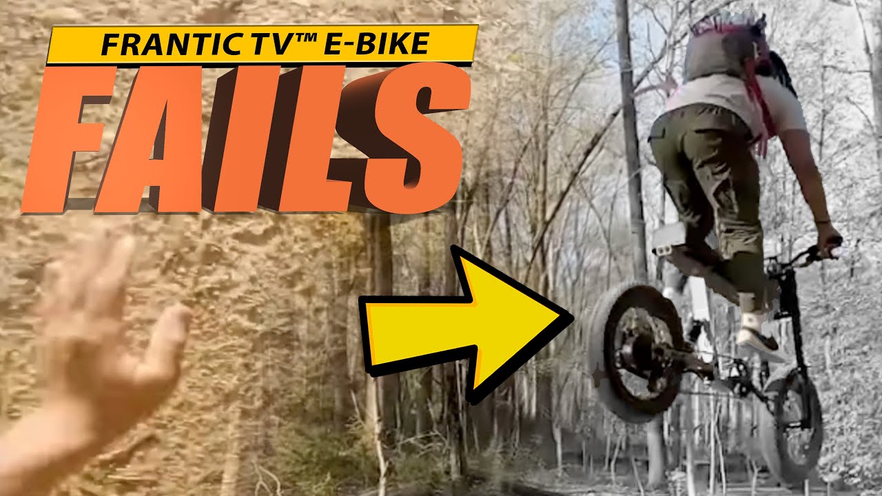 E Bike Fails " Ice Baby" | Frantic TV™ S1 Ep2 - YouTube