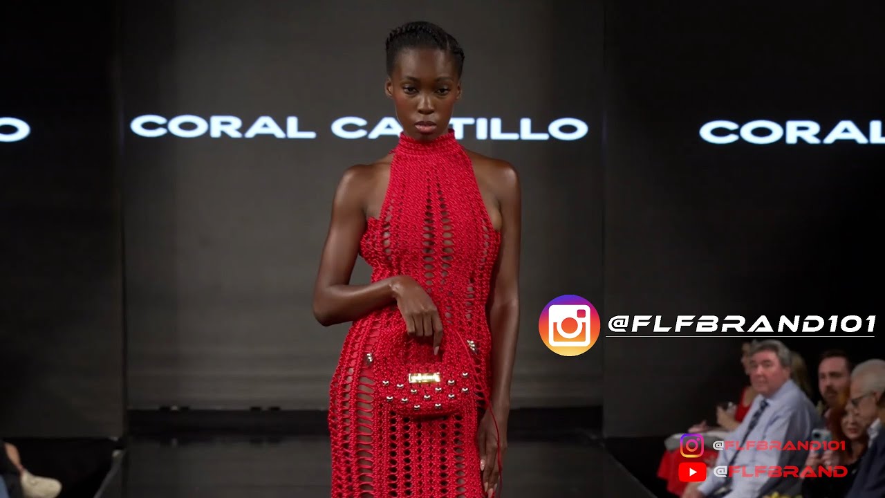 3 SENSATIONAL RED DESIGNS - BY CORAL CASTILLO - NYFW ...