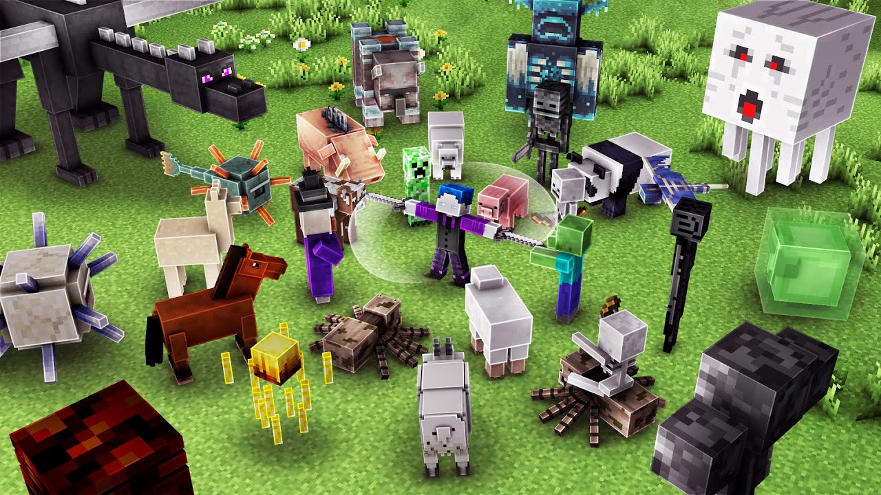 BASTIGHG vs. ALLE MINECRAFT MONSTER (2023 COMEBACK) - YouTube