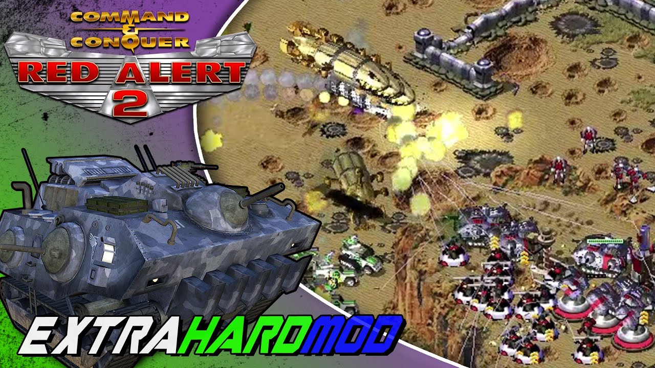 Red Alert 2 - Move to tactical positions! - Extra Hard Mod - YouTube