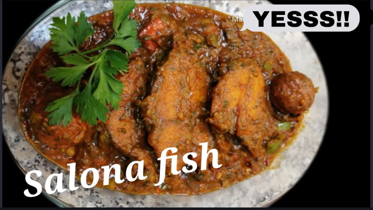 How to make DELICIOUS SALONA FISH? ( Arabic dish)😋 - YouTube