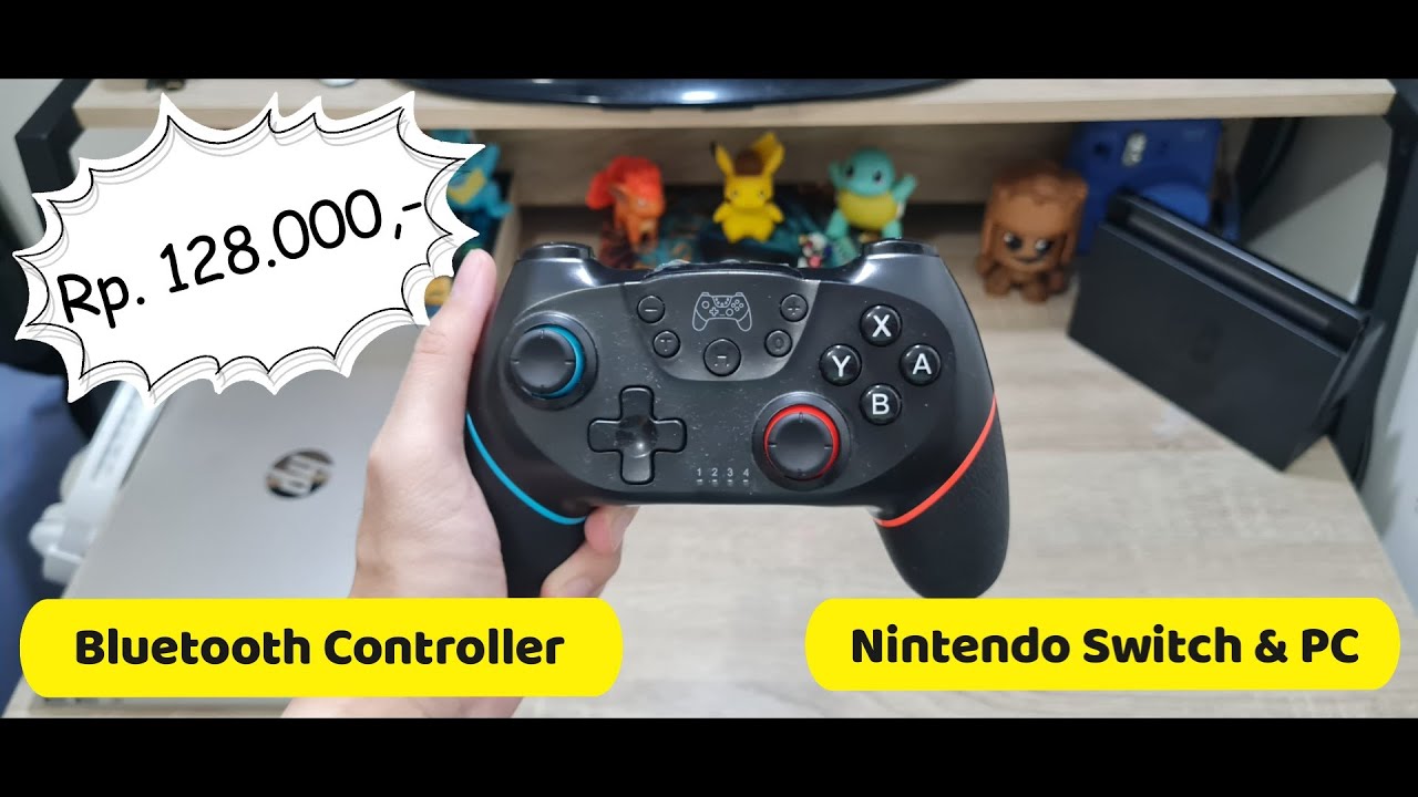 Review Bluetooth Controller / Stick - Nintendo Switch dan PC (MURAH ...