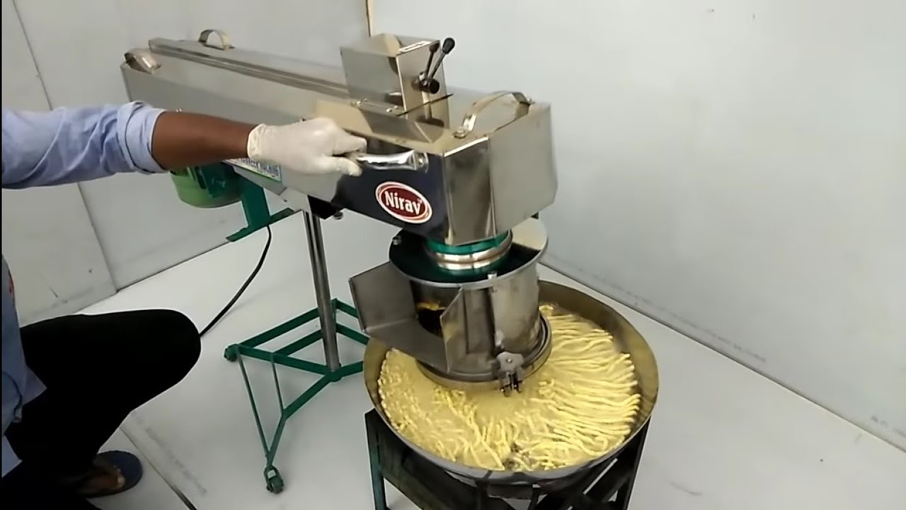 Farsan making machine| bhujia making business| farsan business - YouTube
