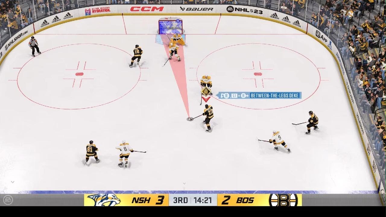 NHL 23 own Goal - YouTube