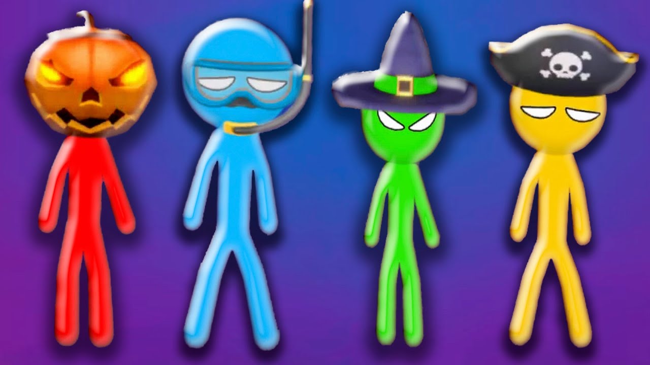 THE STICKMAN MINI GAMES TOURNAMENT Gameplay Waalkthrough STICKMAN PARTY ...