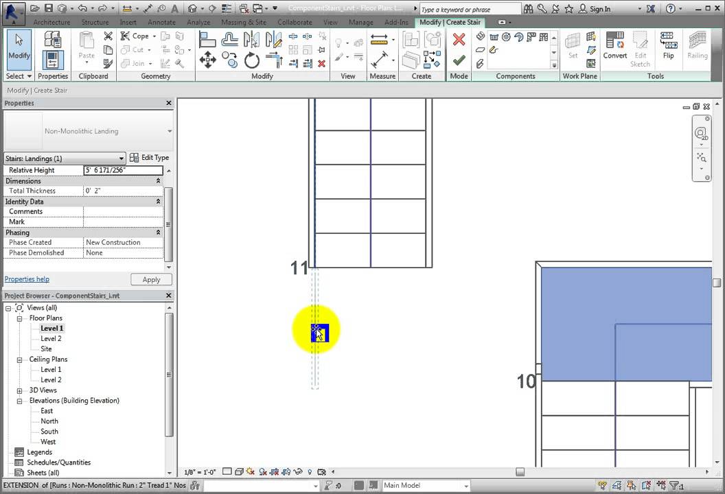 Modifying Stair Components in Revit - YouTube