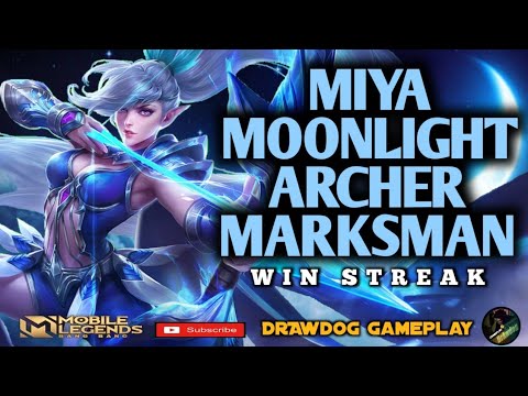 Miya the Moonlight Archer | Marskman Hero | Mobile Legends Bang Bang ...