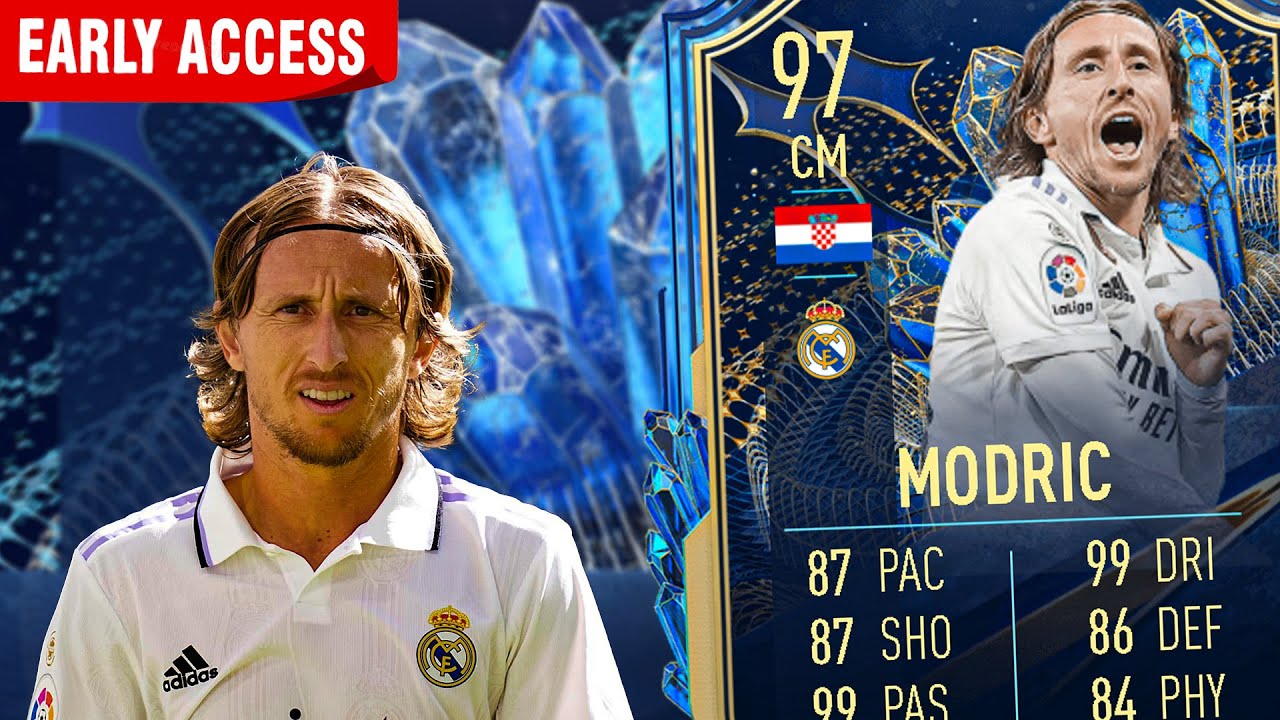 รีวิว Luka Modric TOTS💎- FIFA 23 ULTIMATE TEAM - YouTube
