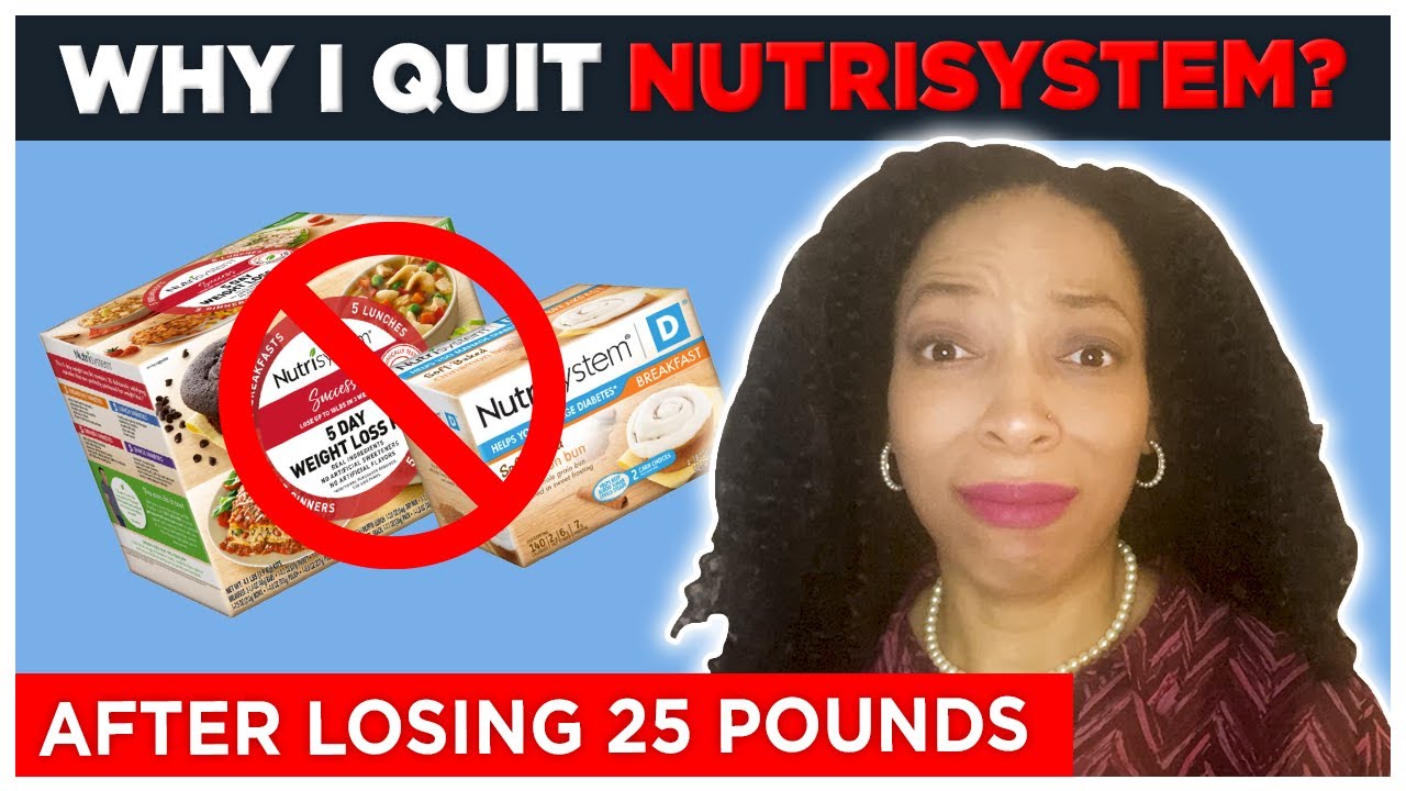 Why I Quit Dieting | The Truth About Nutrisystem | My Experience with ...