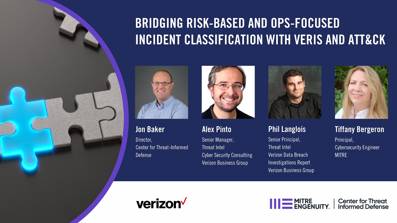 Center Conversations: Bridging VERIS and ATT&CK to Improve Incident ...