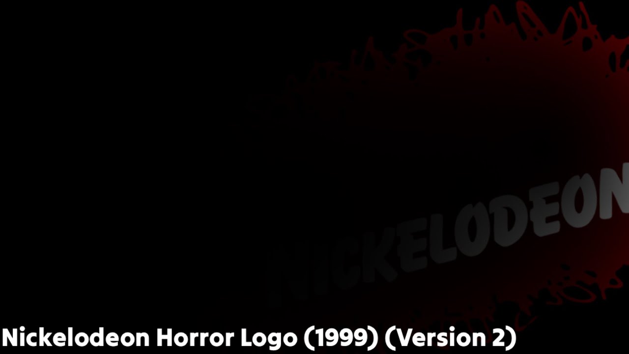Nickelodeon Horror 'Bloody Haypile' Logo (1999) (Version 2) - YouTube