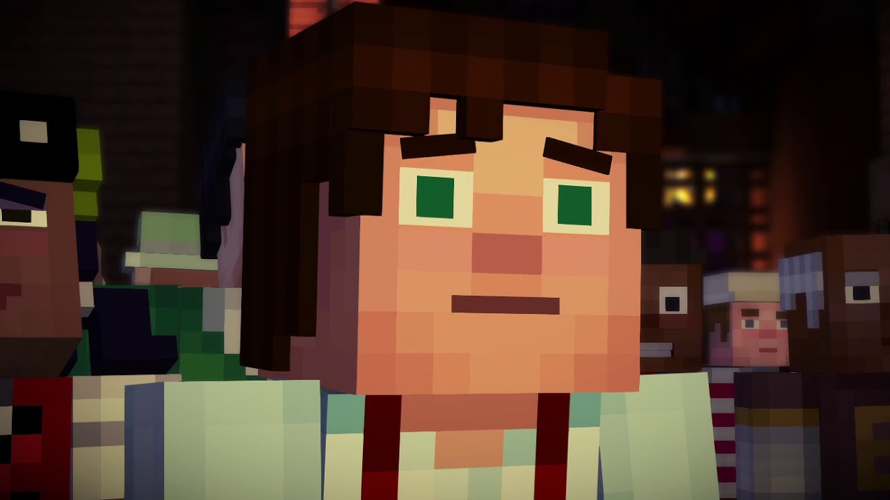 Minecraft Story Mode episode 1 the order of the stone gabriel's keynote ...