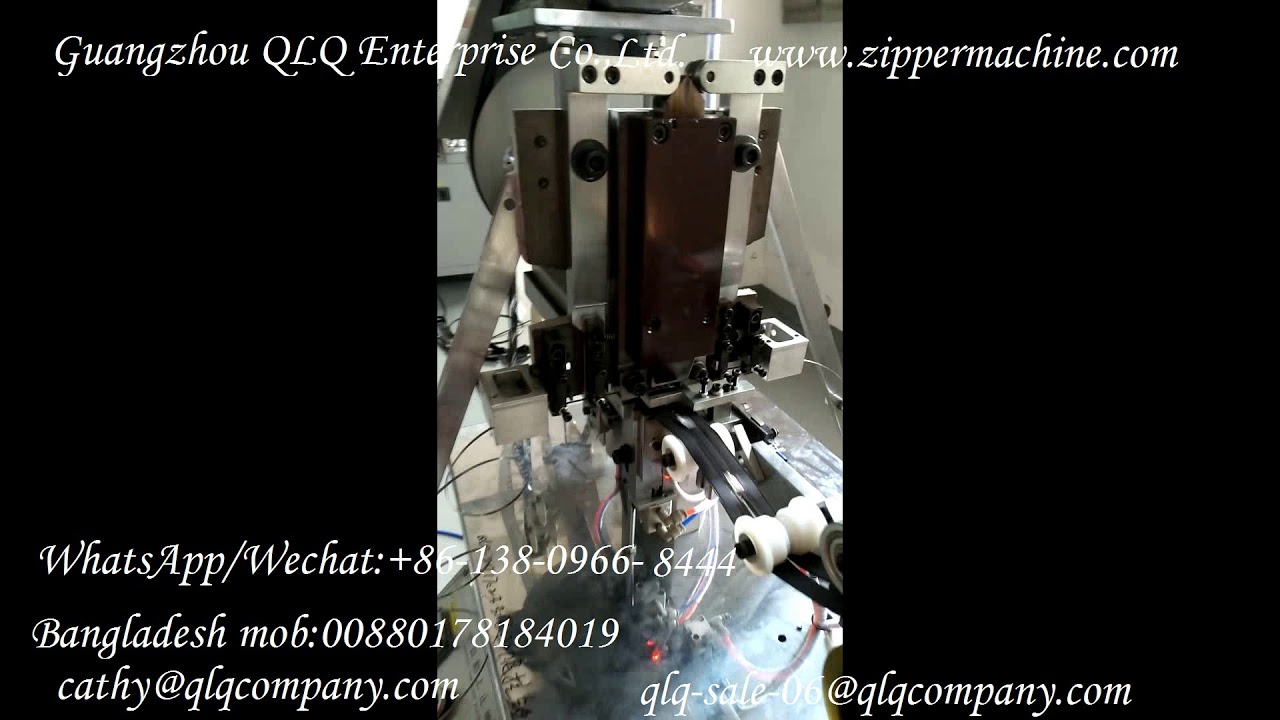 Nylon Zipper Top Stop Machine QLQ-TSM (standard configuration model) # ...