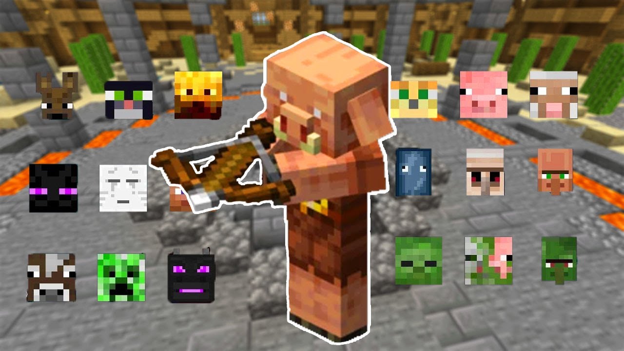 CROSSBOW PIGLIN VS ALL MOBS - YouTube