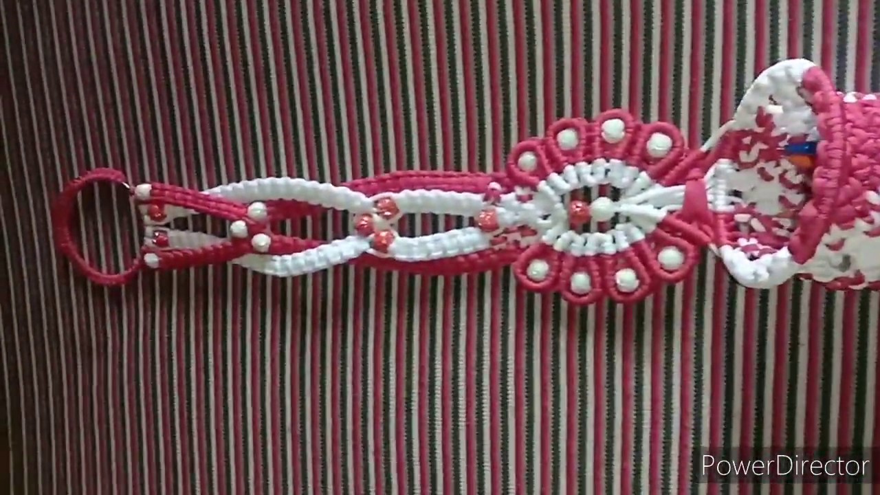 Pen stand of macrame - YouTube
