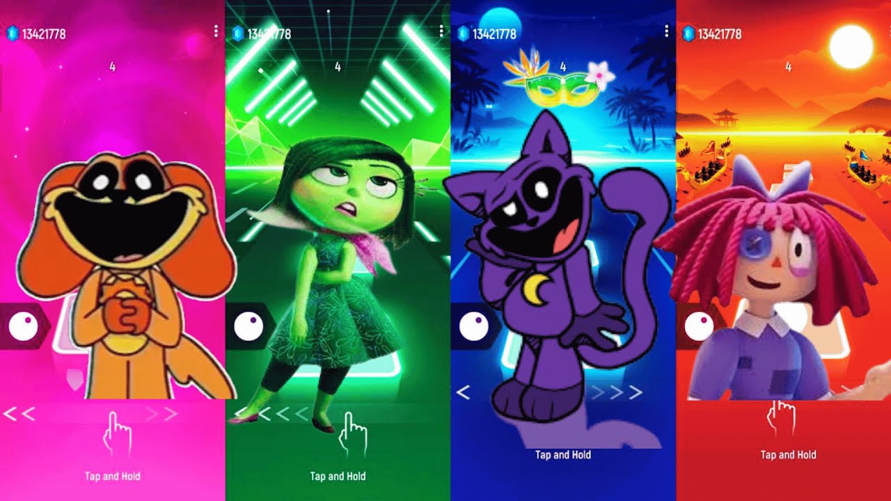 DogDay vs Inside Out 2 vs CatNap vs The Amazing Digital Circus Ragatha ...