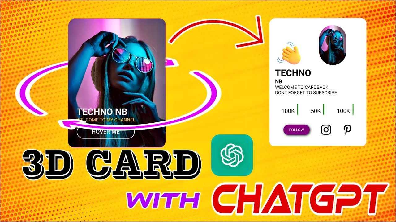 3D Card With ChatGpt !! - YouTube
