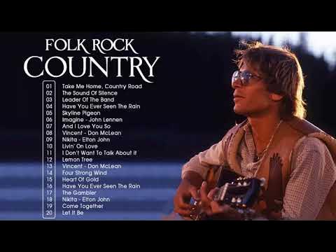 John Denver, Simon & Garfunkel, Dan Fogelberg, CCR, Don McLean - Best Folk Rock Songs Ever - YouTube