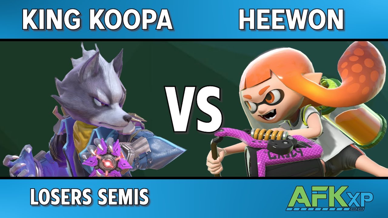 Rise of Norcal 28 Losers Semis - King Koopa (Wolf) vs. Heewon (Inkling ...