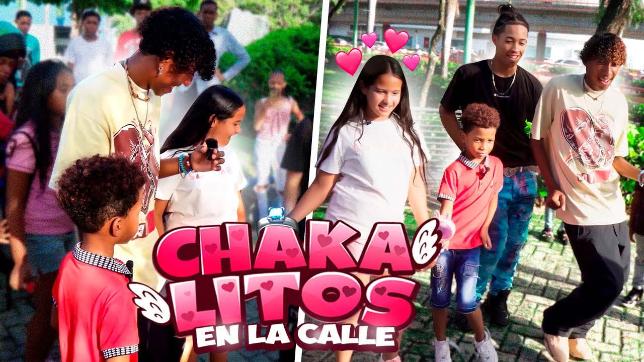 TILIN Y ANGI HACEN EL TREND DE CHAKALITOS EN LA CALLE 😱 EL QUE LO HAGA ...