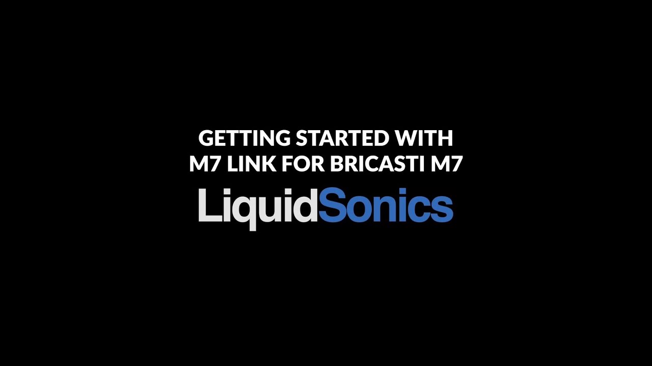 M7 Link For Bricasti M7- Getting Started - YouTube